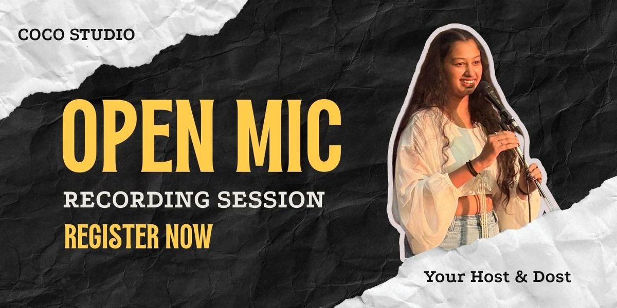 Coco Open Mic, Comedy Cottage and Coco Events: Indore, 21 September ...