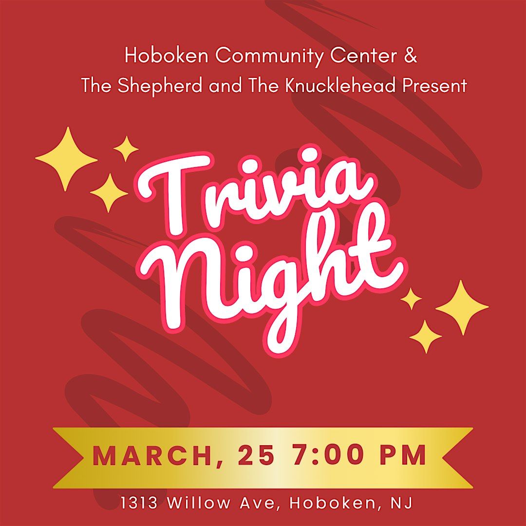 HCC Giving Tuesday Trivia Night, The Shepherd & the Knucklehead of Hoboken, 1 December 2025 ...