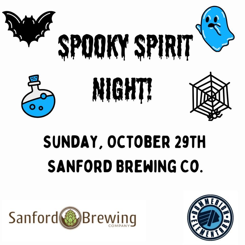 Spooky Spirit Night! , Sanford Brewing Company-Maitland, 29 October ...