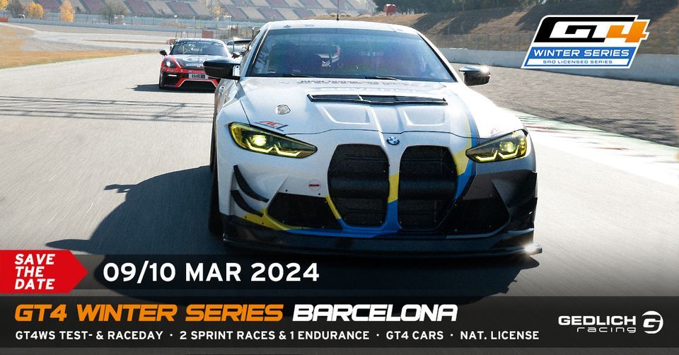 GT4 Winter Series Barcelona-Catalunya (tbc), Circuit de Barcelona ...