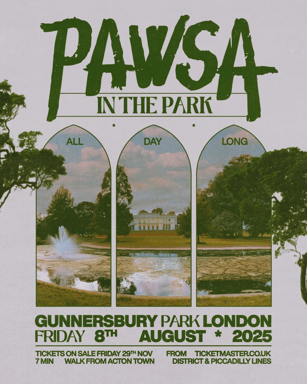 Pawsa In The Park - All Day Long London, Gunnersbury Park, London ...