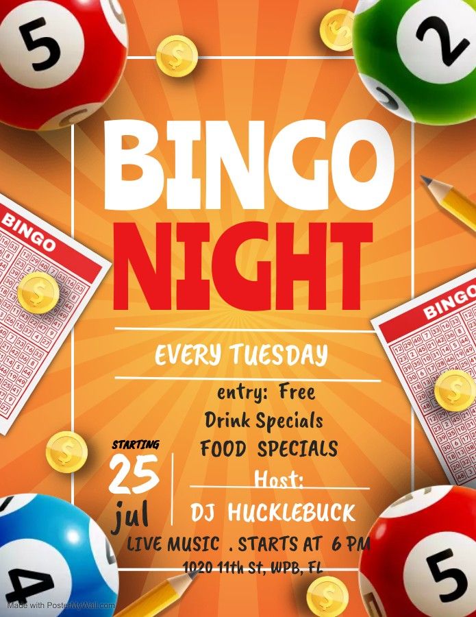 BINGO -EVERY TUESDAY - THE START OF SOMETHING YOU DONT WANT TO MISS ...