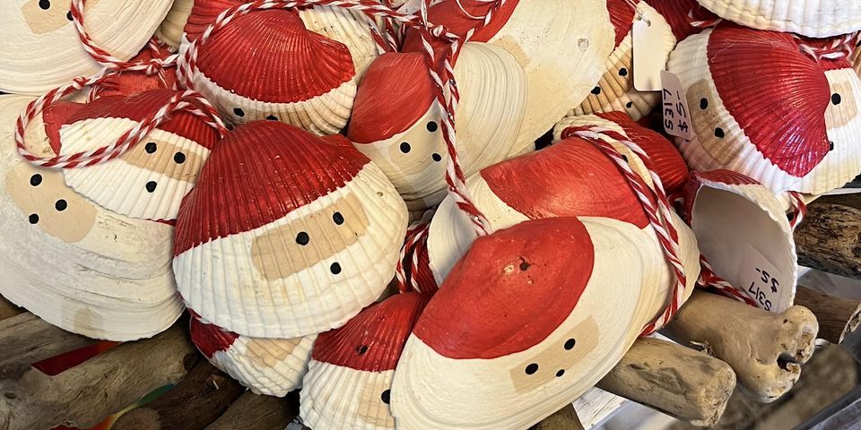 Santa Shells - Ornament Painting Workshop - Clearwater, 610 South Fort ...