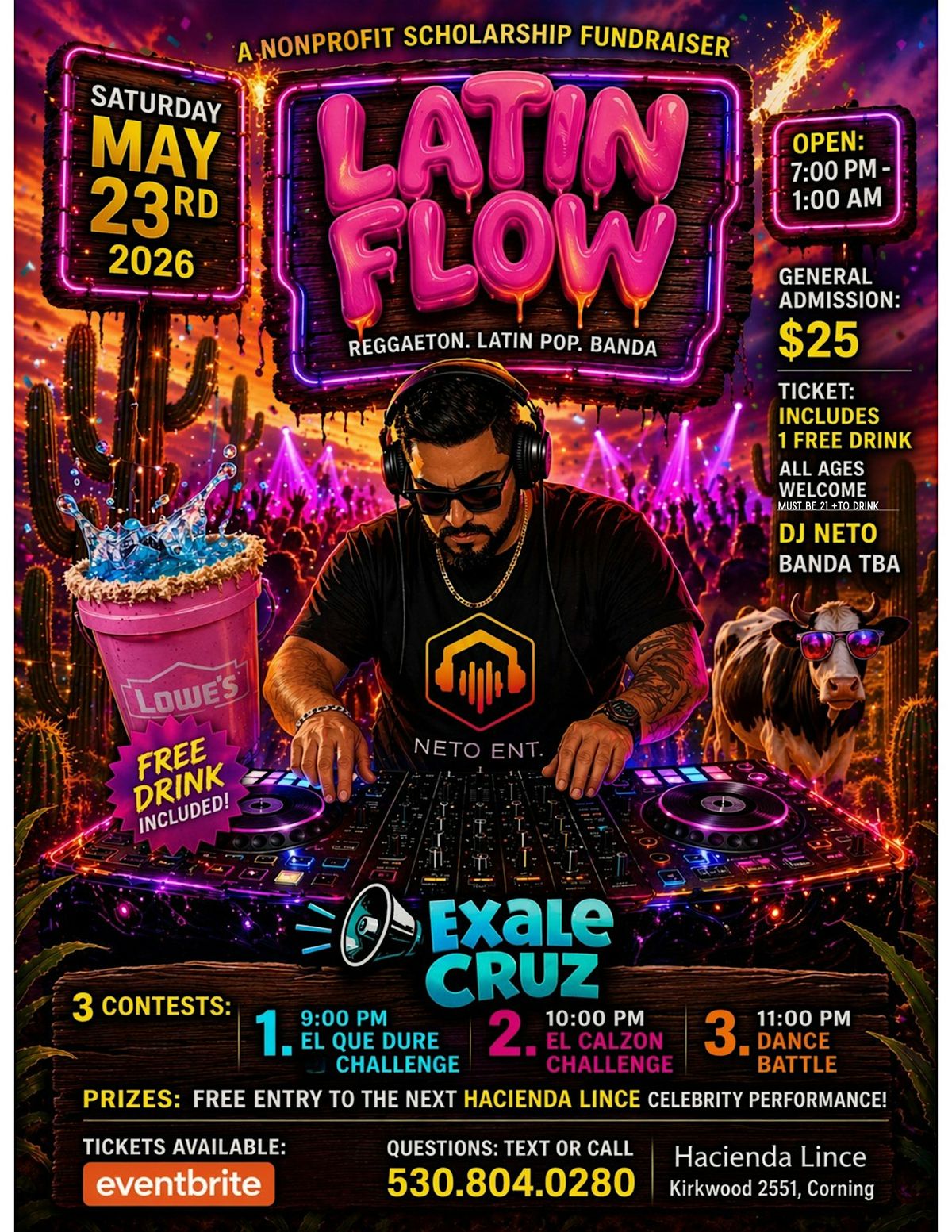 LATIN FLOW | Reggaeton.Latin Pop. Banda, HACIENDA LINCE EQUESTRIAN ...