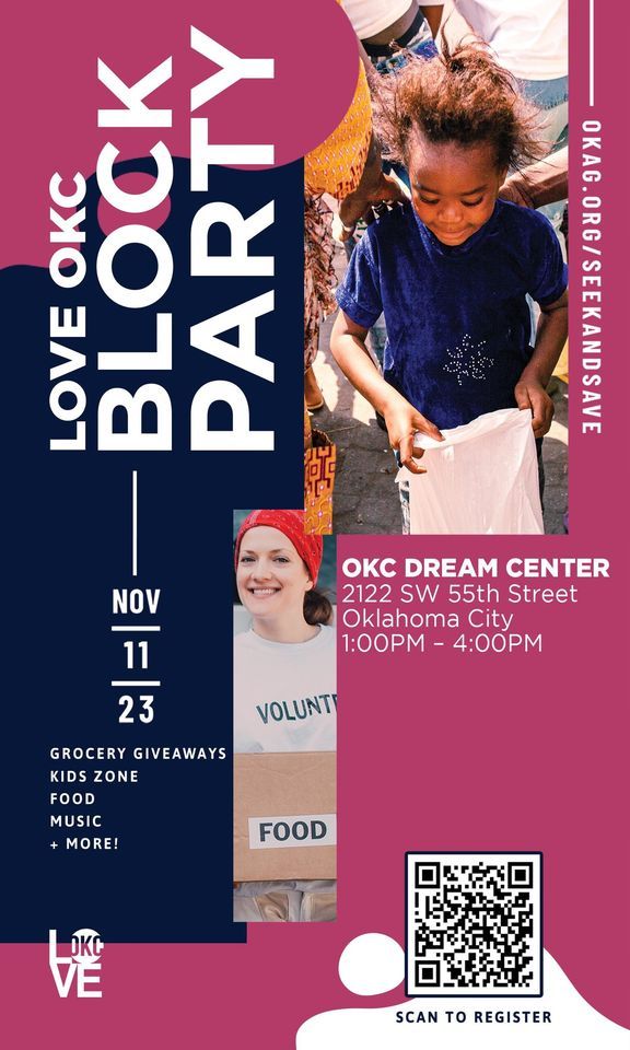 LOVE OKC BLOCK PARTY, Kingdom City Church, Oklahoma City, November 11 ...