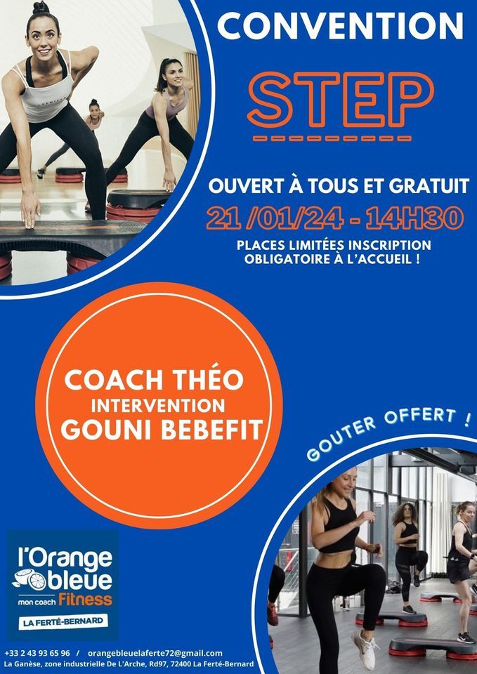 CONVENTION STEP !, L'Orange Bleue La Ferté Bernard, Sargé-lès-le-mans ...
