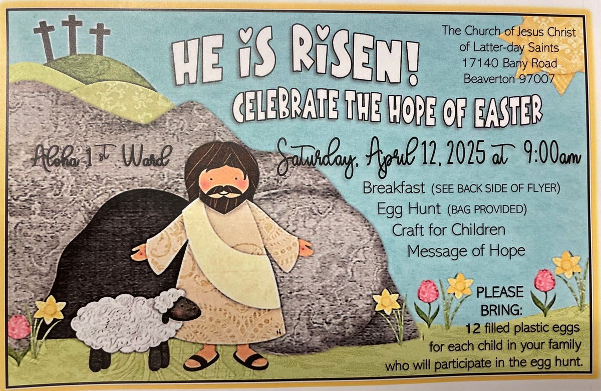 Easter Brunch, The Church of Jesus Christ of Latter-day Saints ...