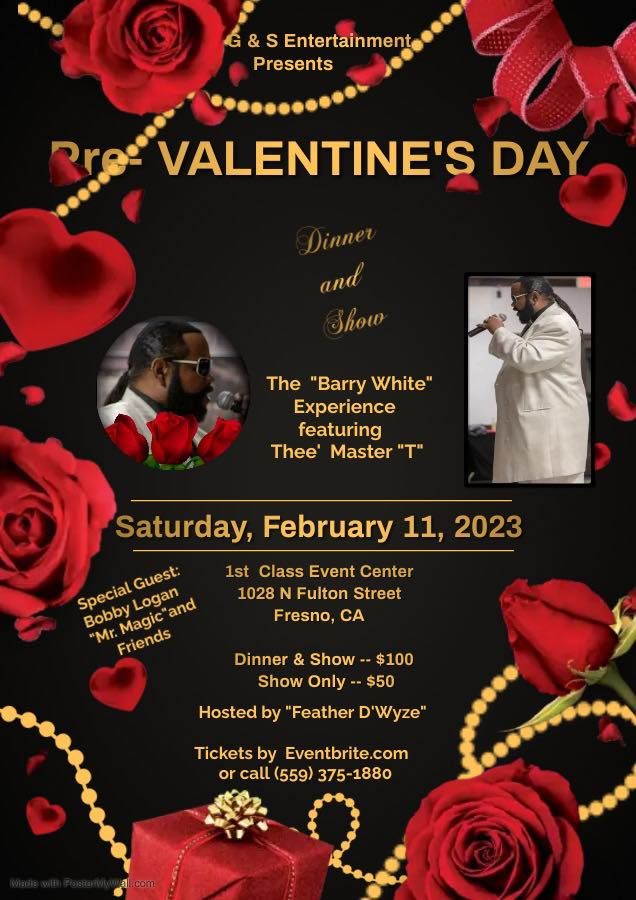 Pre-Valentine’s Day Dinner & Show ♥️, 1st Class Event Center, 12 ...