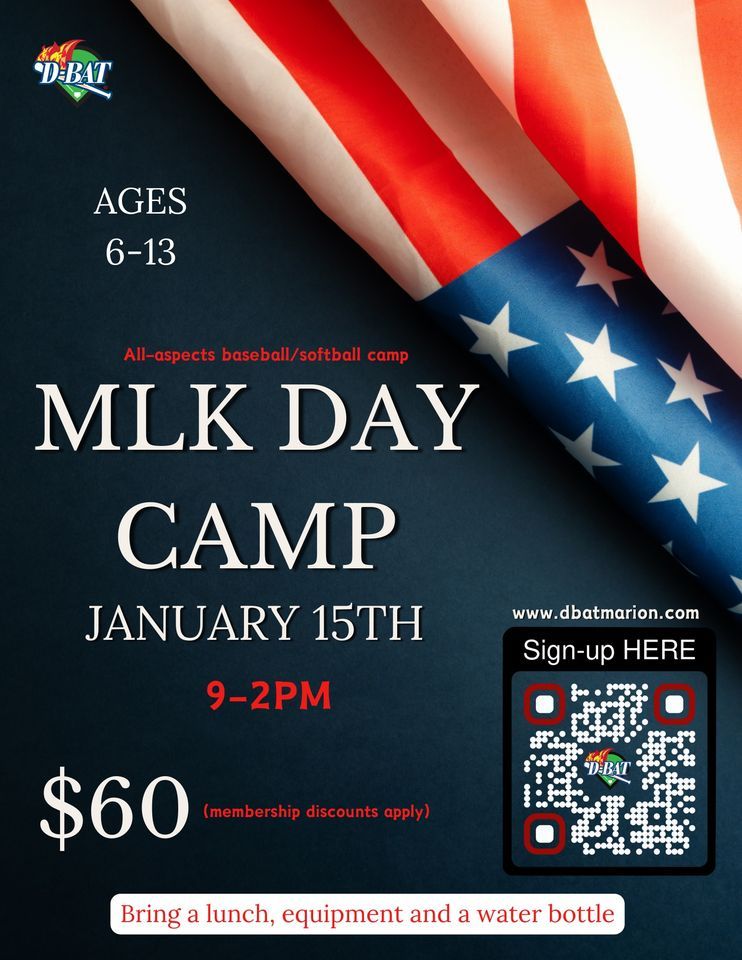 MLK Day Camp , D-BAT Marion, January 15 2024 | AllEvents.in