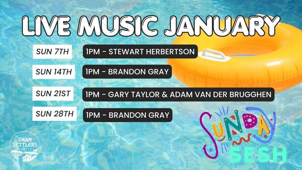 Sunday Sesh January - Brandon Gray, Swan Settlers Market, Herne Hill ...
