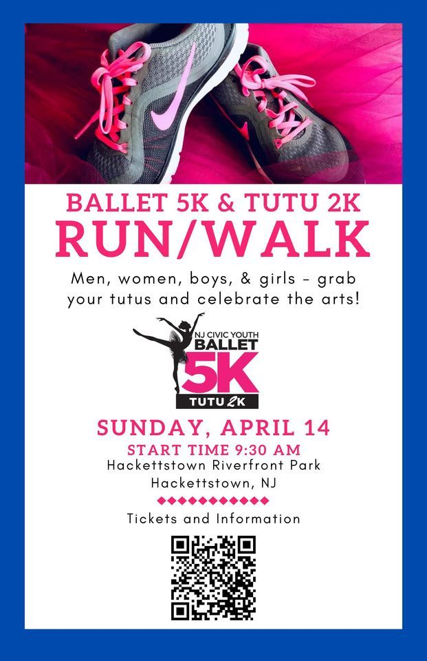 Ballet 5K and Tutu 2K , Riverfront Park Hackettstown, Nj, April 14 2024 | AllEvents.in