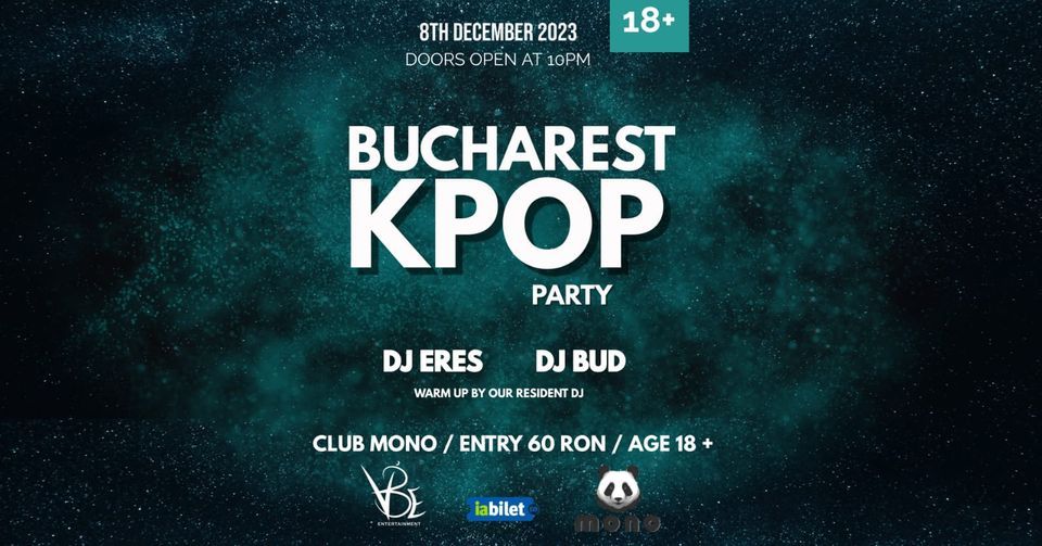 Kpop Party - Bucharest, Club Mono, Bucharest, 8 December to 9 December ...