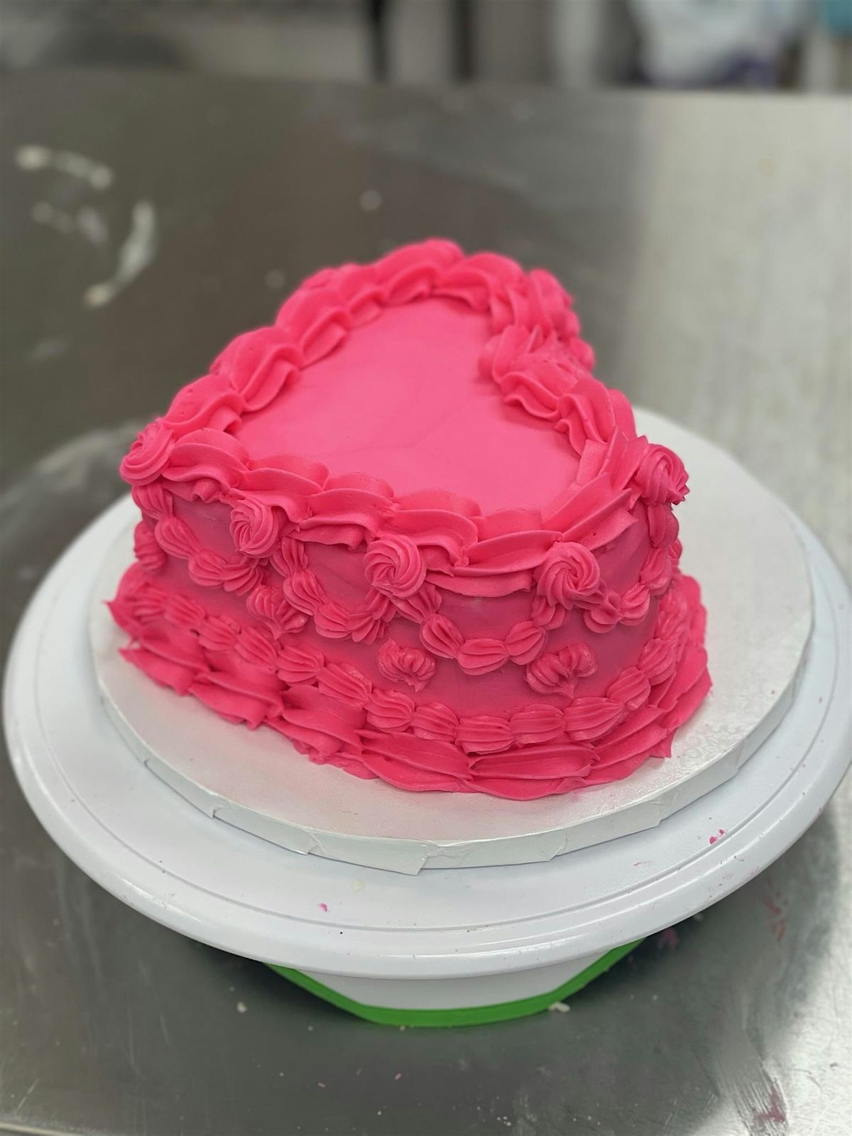 Vintage Heart Cake Class with Mimosas!, Sweet Charli Girl, Austin, 8 ...