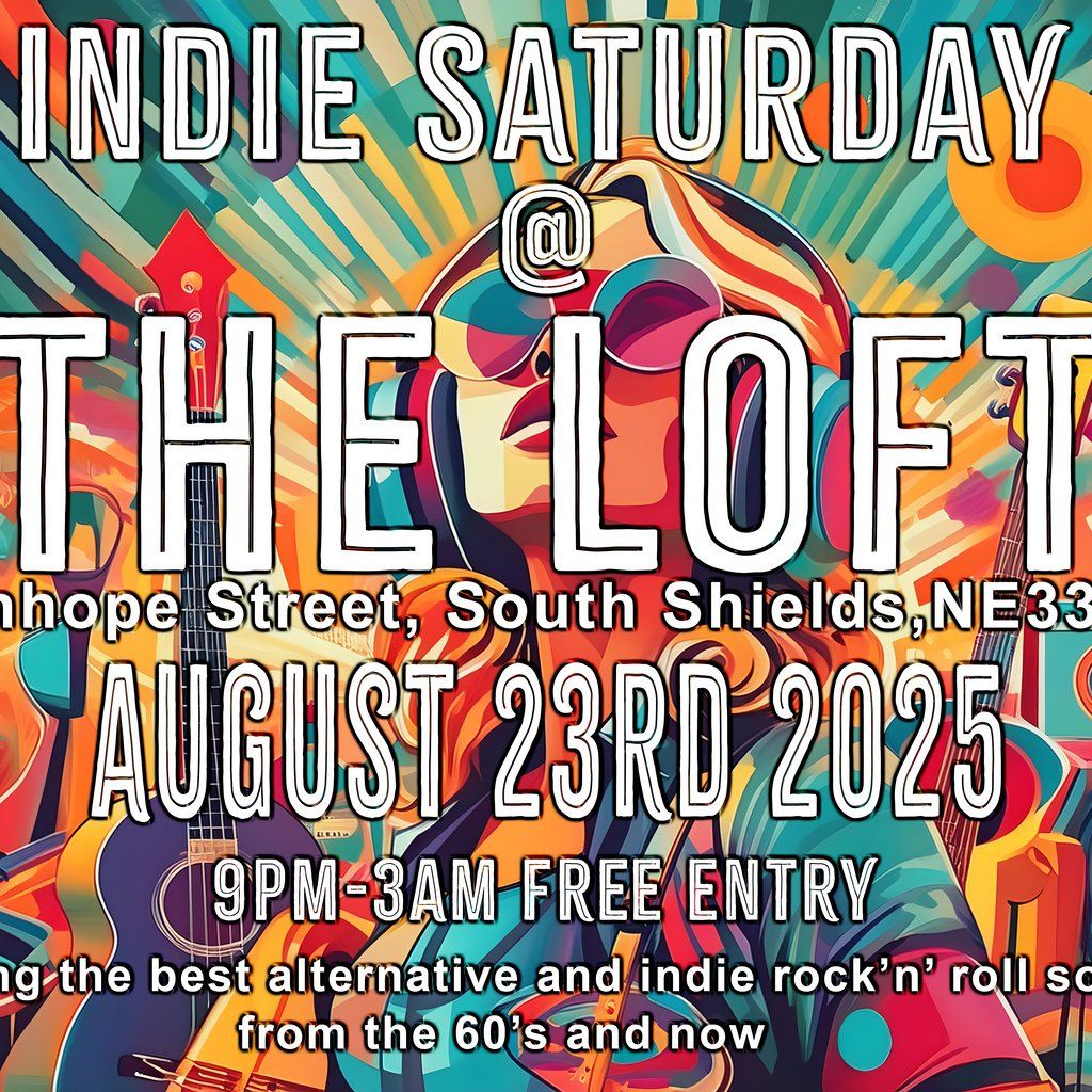 Indie Saturdays, Ignition South Shields, 20 September to 21 September ...