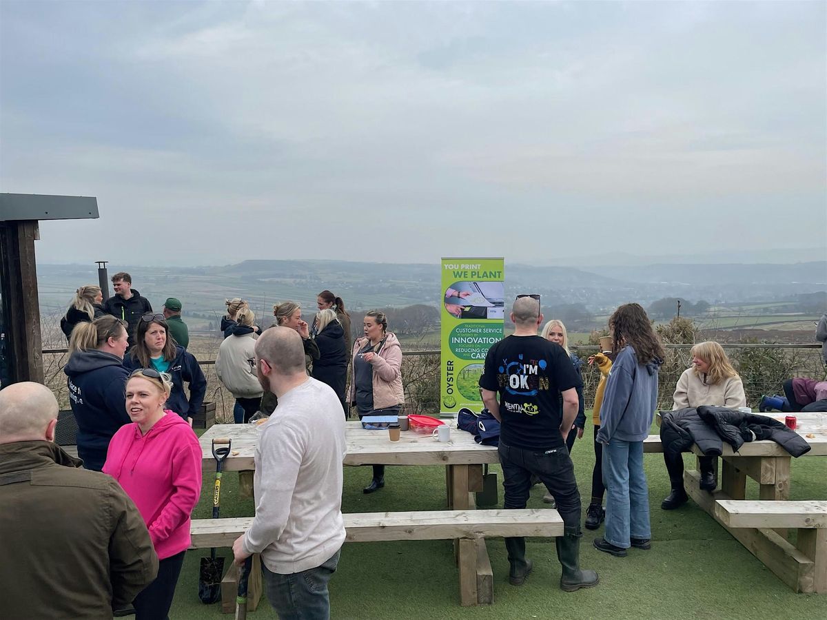 Oyster Tree Planting 2026, West Nab Shooting Lodge, Holmfirth, 20 March ...