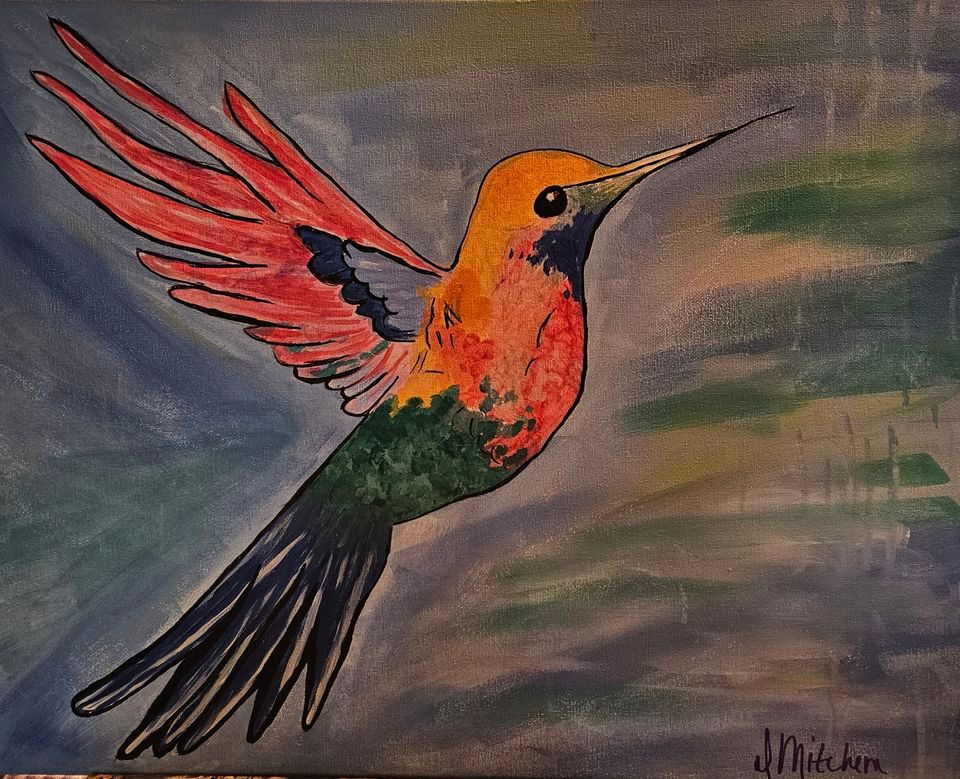 SOUTHERN SWAG 2020 PAINT PARTY - HUMMINGBIRD, Abandoned Antiques ...