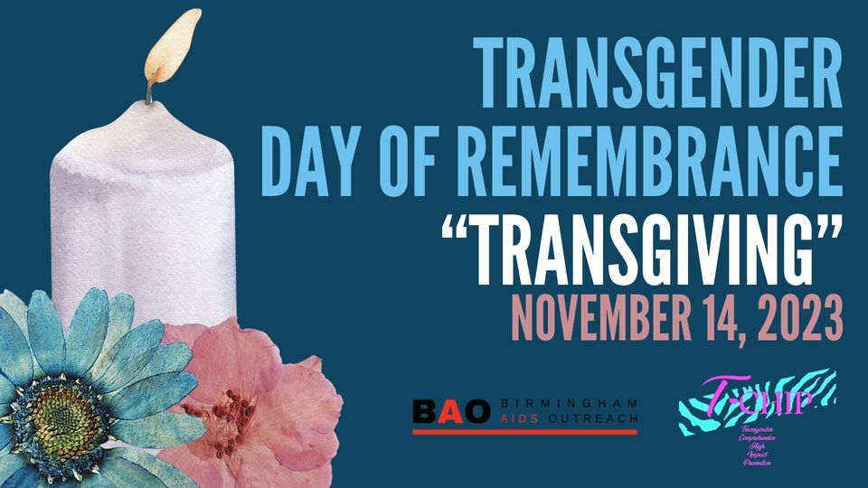 Transgender Day of Remembrance "Transgiving" Dinner, Magic City ...