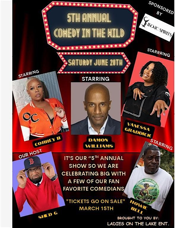 5th Annual Comedy In The Wild, Mid-Michigan Event Center, Idlewild, 20 ...