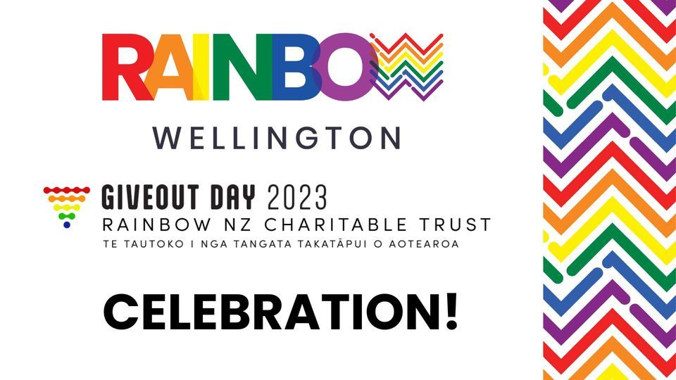 Rainbow Wellington Drinks - GiveOut Day Celebration!, Eva Wellington ...