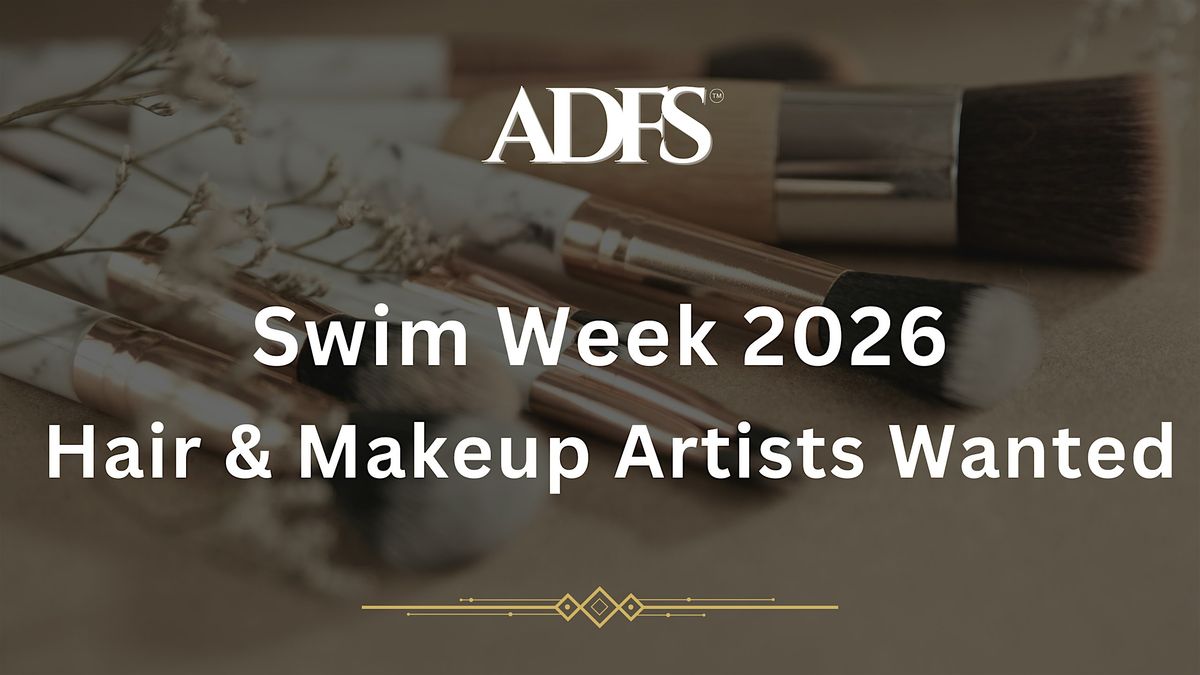 Hair & Makeup Artists Wanted for Swim Week 2026, 1130 Ocean Dr, Miami ...