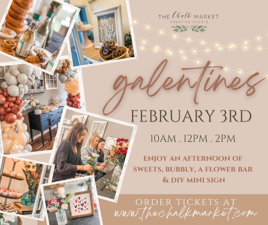 5th Annual Galentines Event, The Chalk Market, Johnson City, February 3 ...