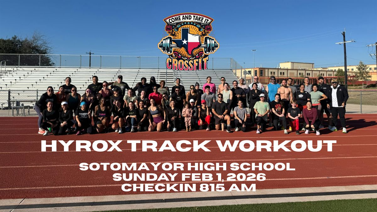 CTICF HYROX Track Workout, Sonia Sotomayor High School, San Antonio, 1 ...