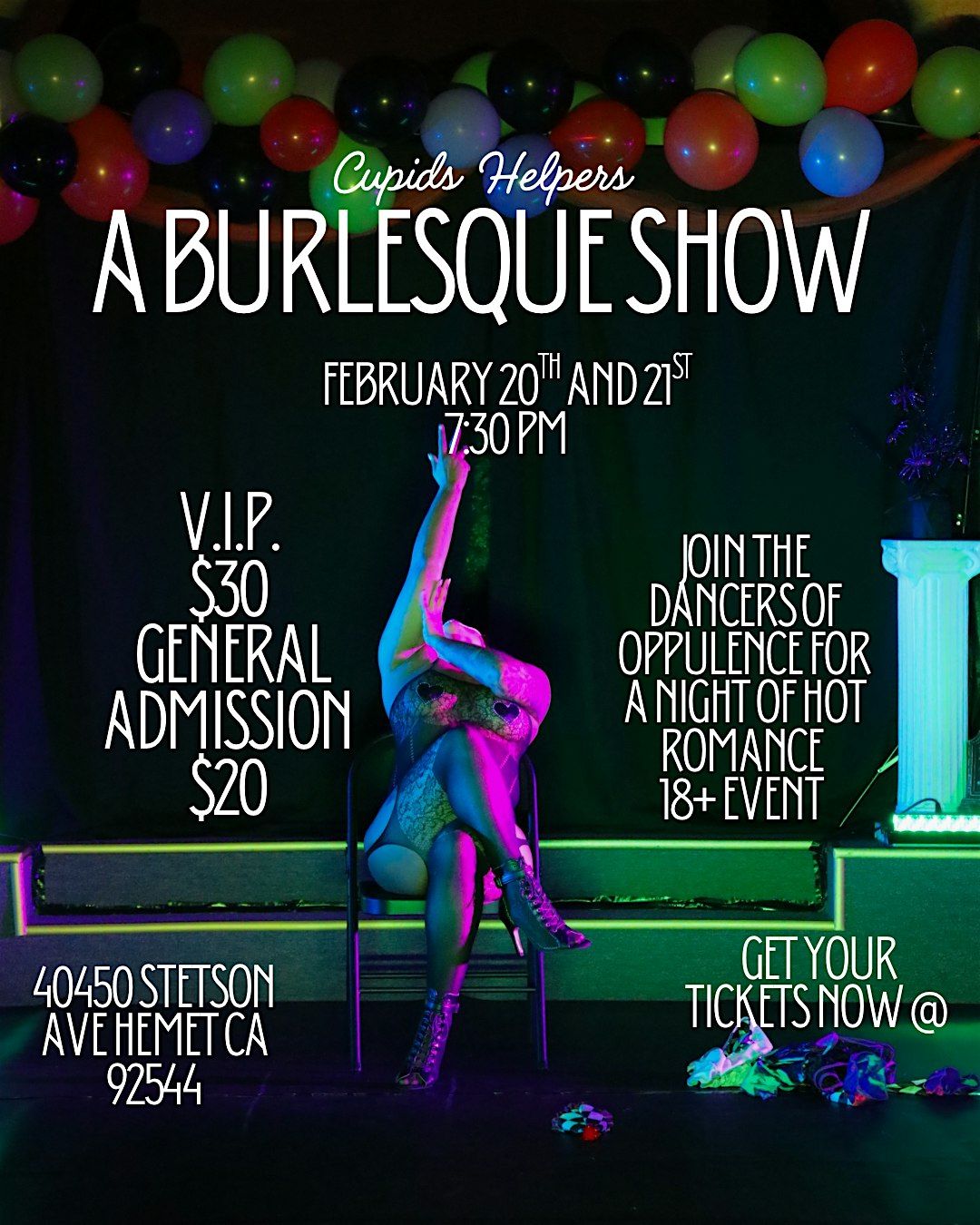 Cupids Helpers, 40450 Stetson Ave, Hemet, 20 February to 21 February ...