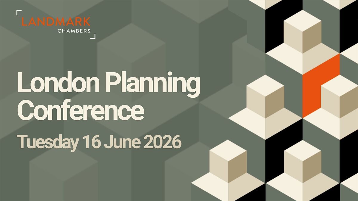 London Planning Conference 2026 in London – June 16, 2026 | AllEvents