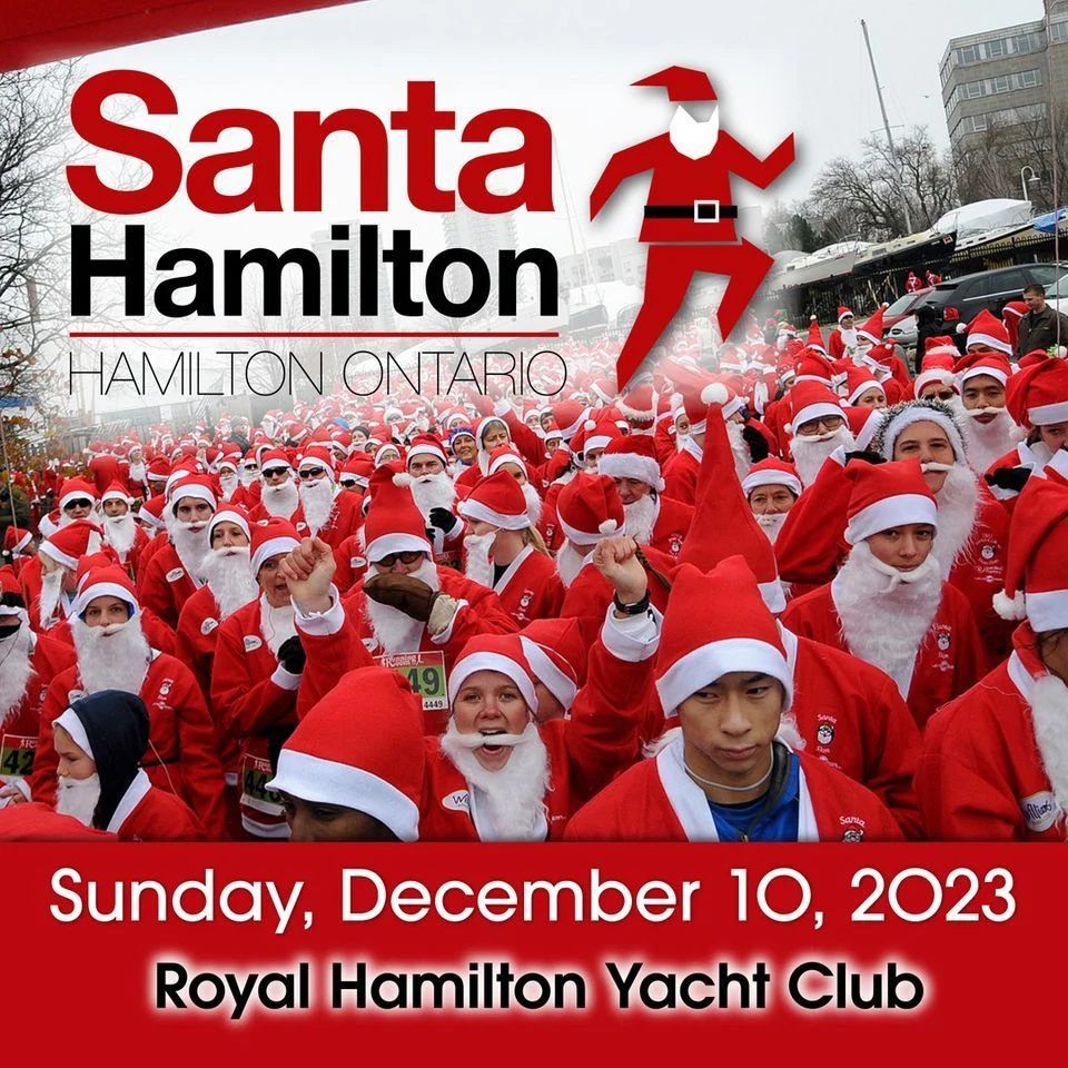 Santa 5K/10K Hamilton Race, Royal Hamilton Yacht Club, 10 December 2023 ...