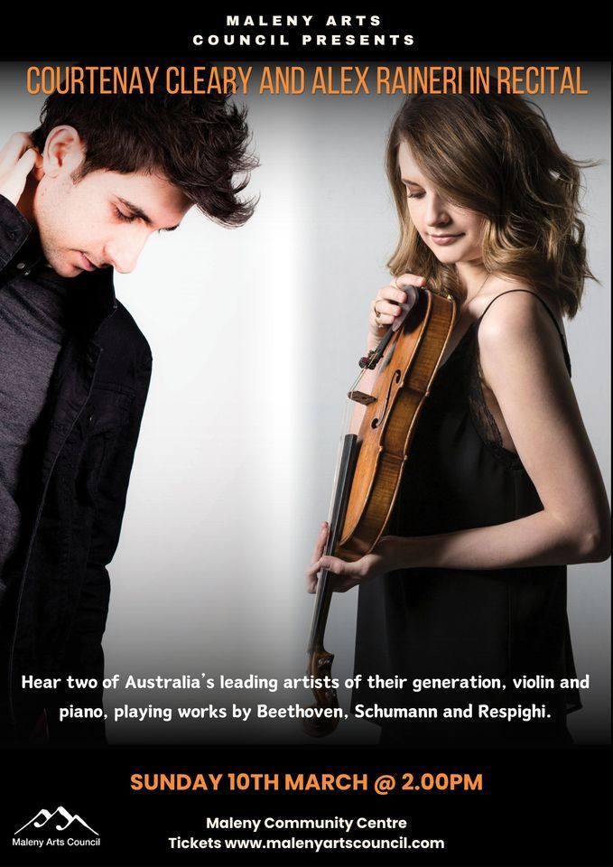 Courtenay Cleary in Concert with Alex Raineri, Maleny Community Centre ...