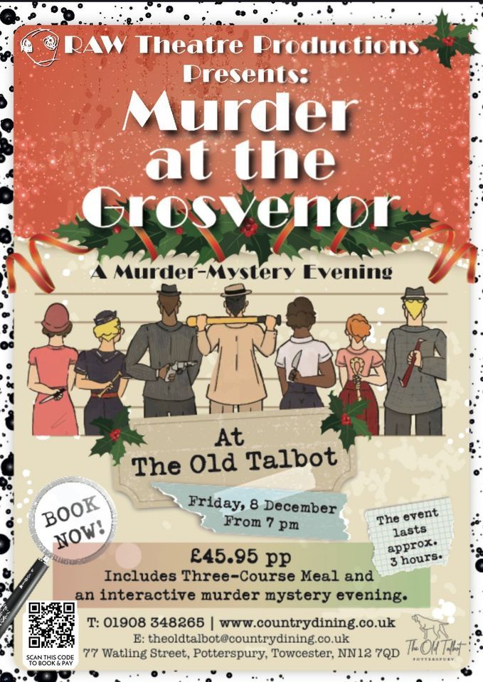MURDER MYSTERY EVENING AT THE OLD TALBOT ????, The Old Talbot ...