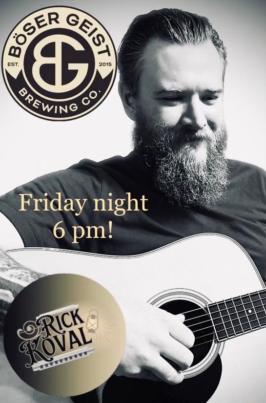 Rick Koval @ Böser Geist Brewing Co. , Böser Geist Brewing Co., Easton ...