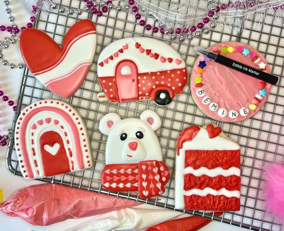 Valentines Decorated Sugar Cookie Class @ Hazel & Goose, 2186 3rd St ...