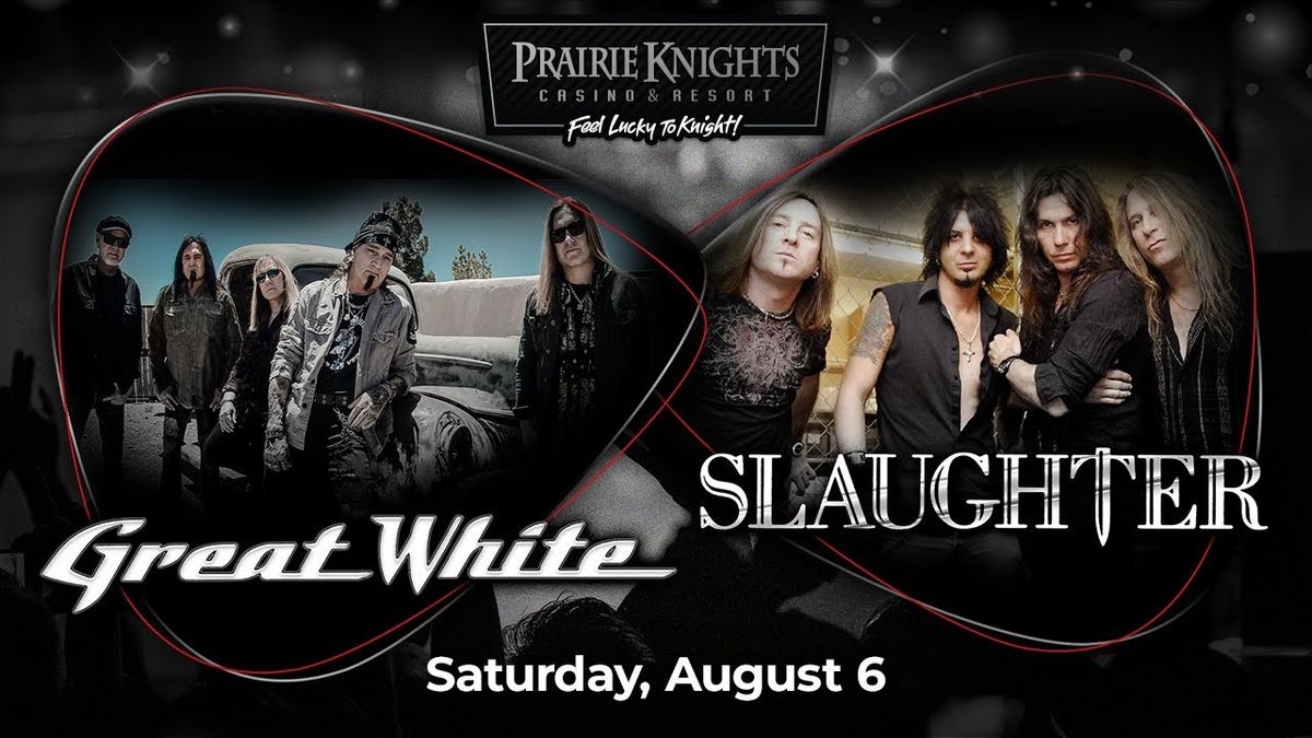 Great White & Slaughter, Douglas County Fairgrounds Complex, Roseburg ...
