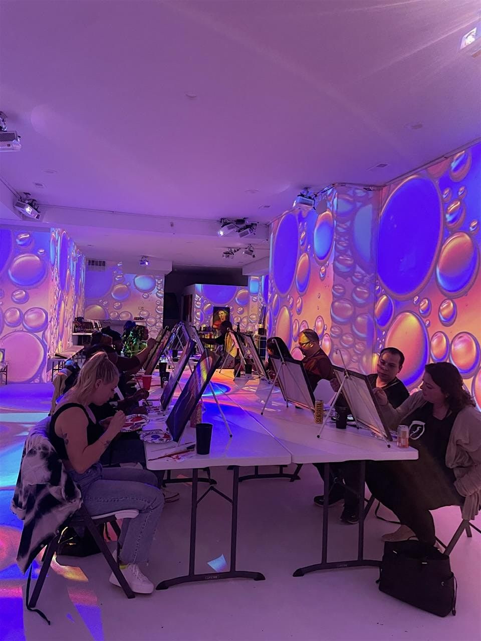 Saturday Night Masterpiece - Immersive Paint Party Experience, Studio ...