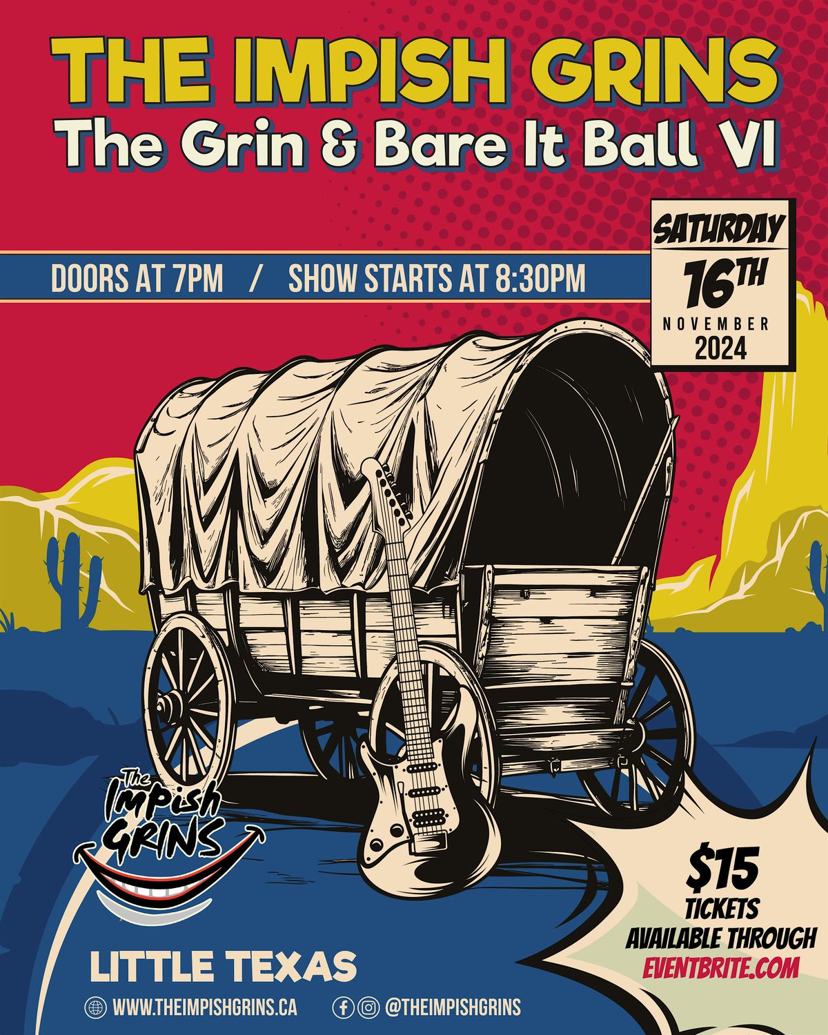 The Impish Grins - 2024 Grin & Bare It Ball VI @ Little Texas, Little ...