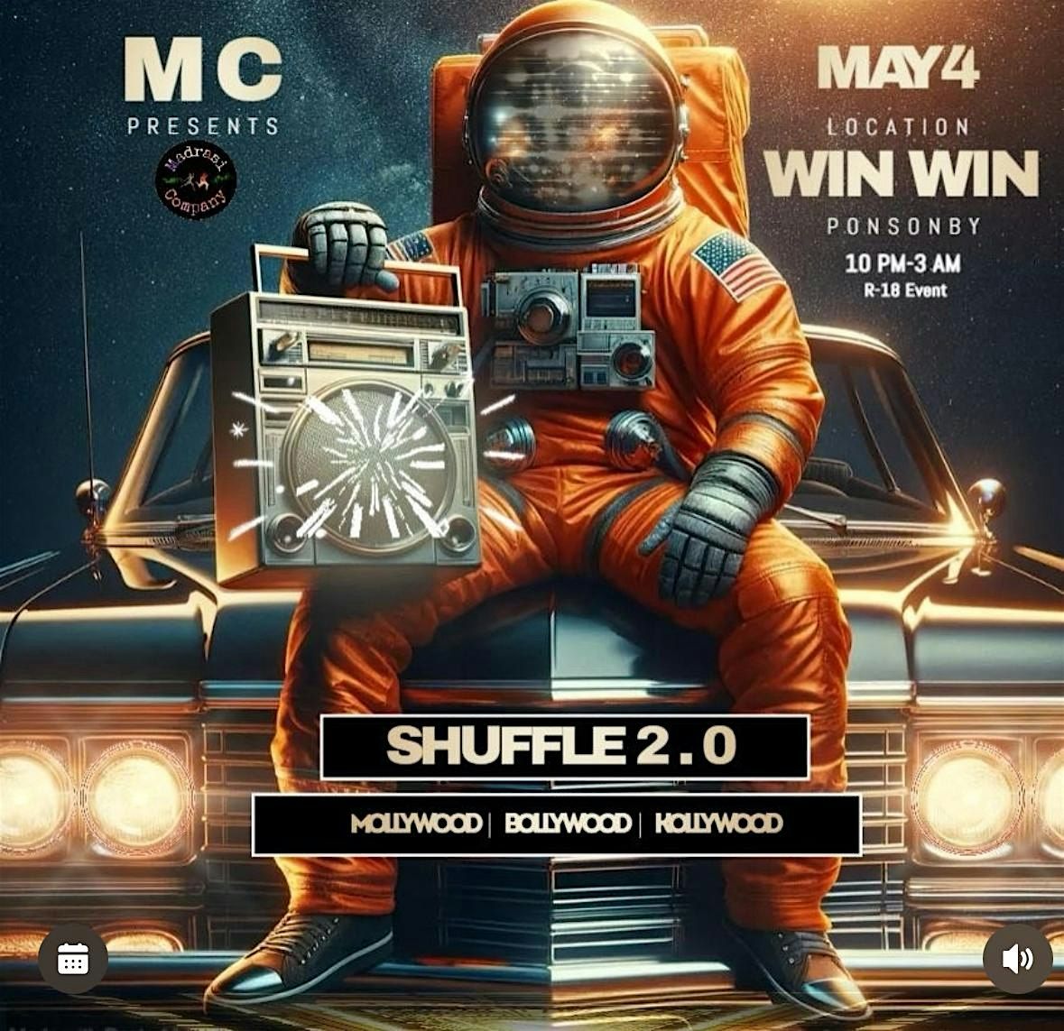 SHUFFLE 2.0, Win-Win Bar, Auckland, 4 May to 5 May | AllEvents.in