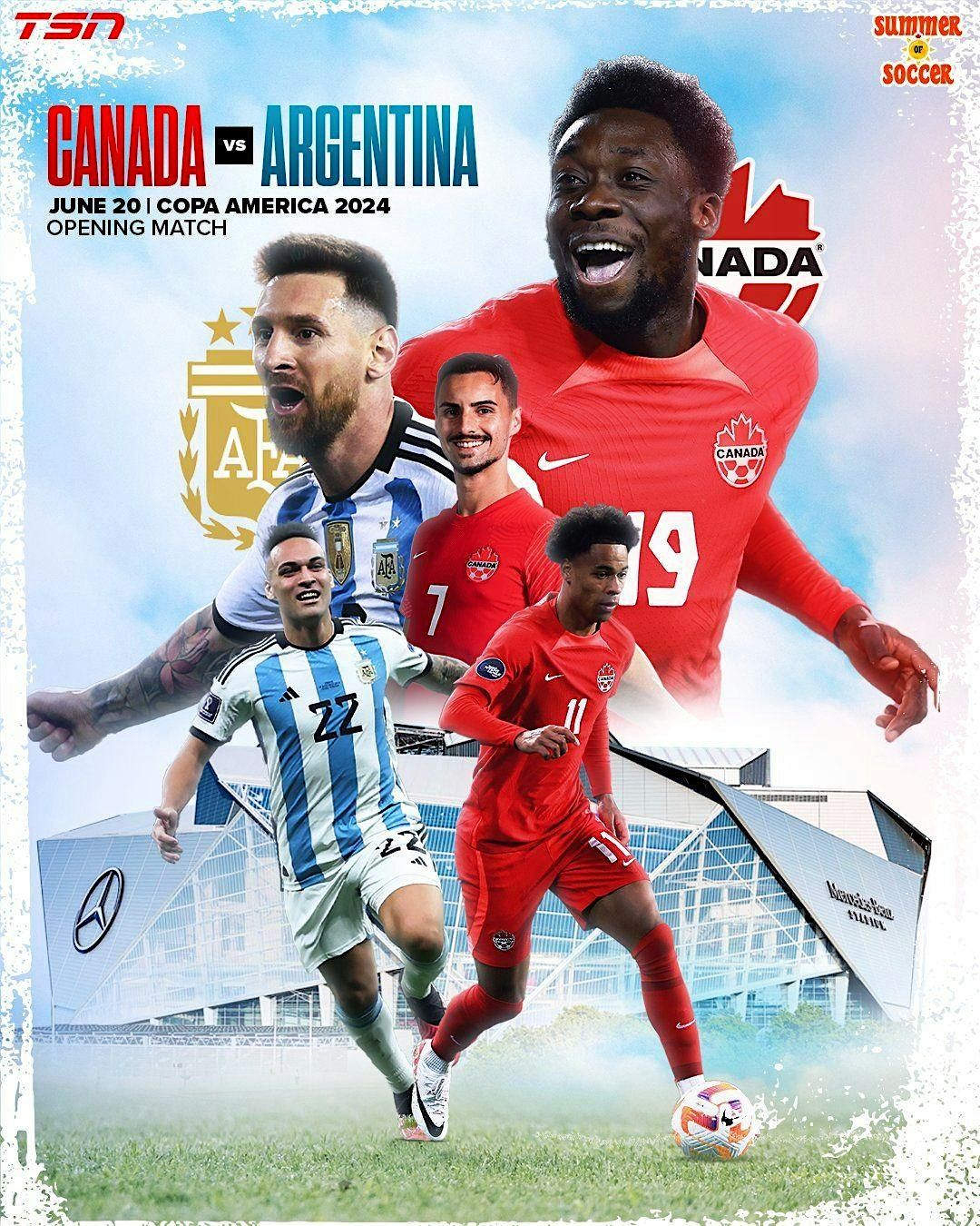 Argentina Vs Canada Copa America 2024 June 20th @ THE BLUE DOG BOCA ...