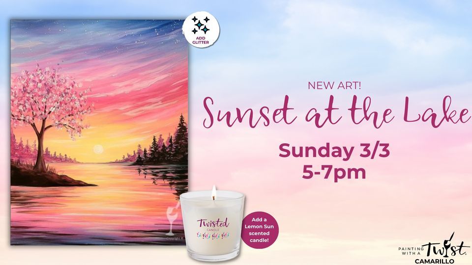 NEW ART! Sunset at the Lake, 2298 Ventura Boulevard, Camarillo, CA ...