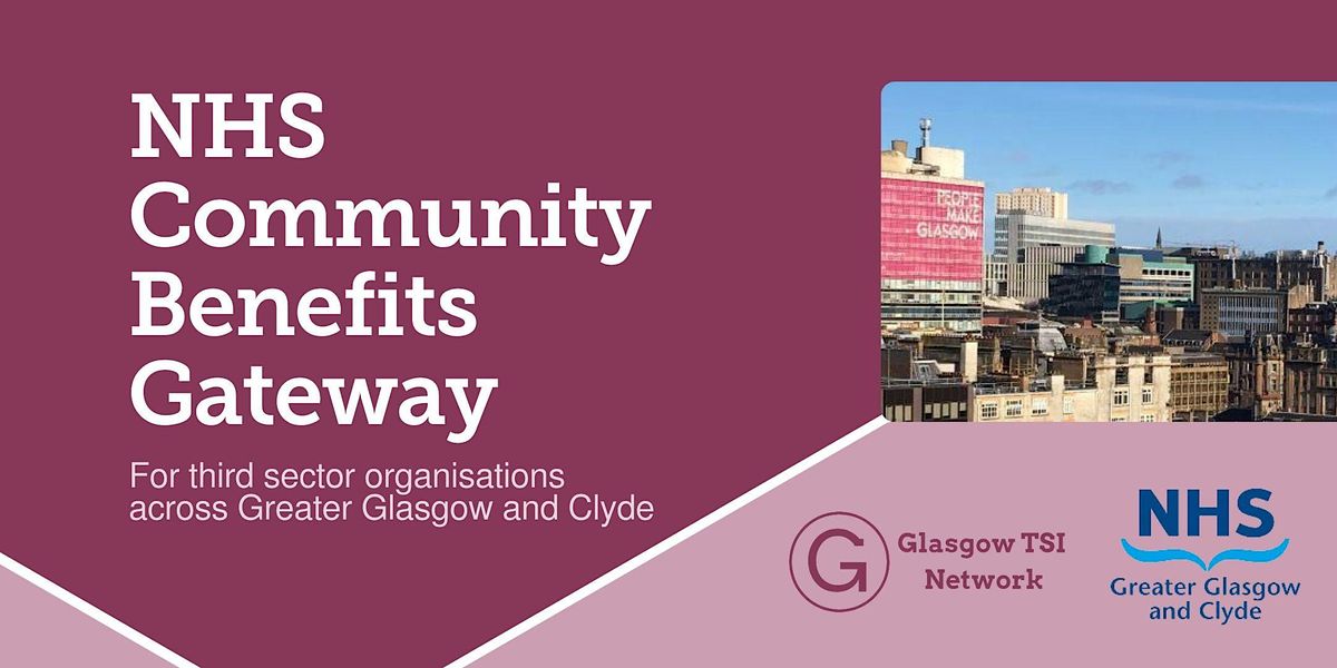 NHS Community Benefits Gateway, October 25 2022 | Online Event ...