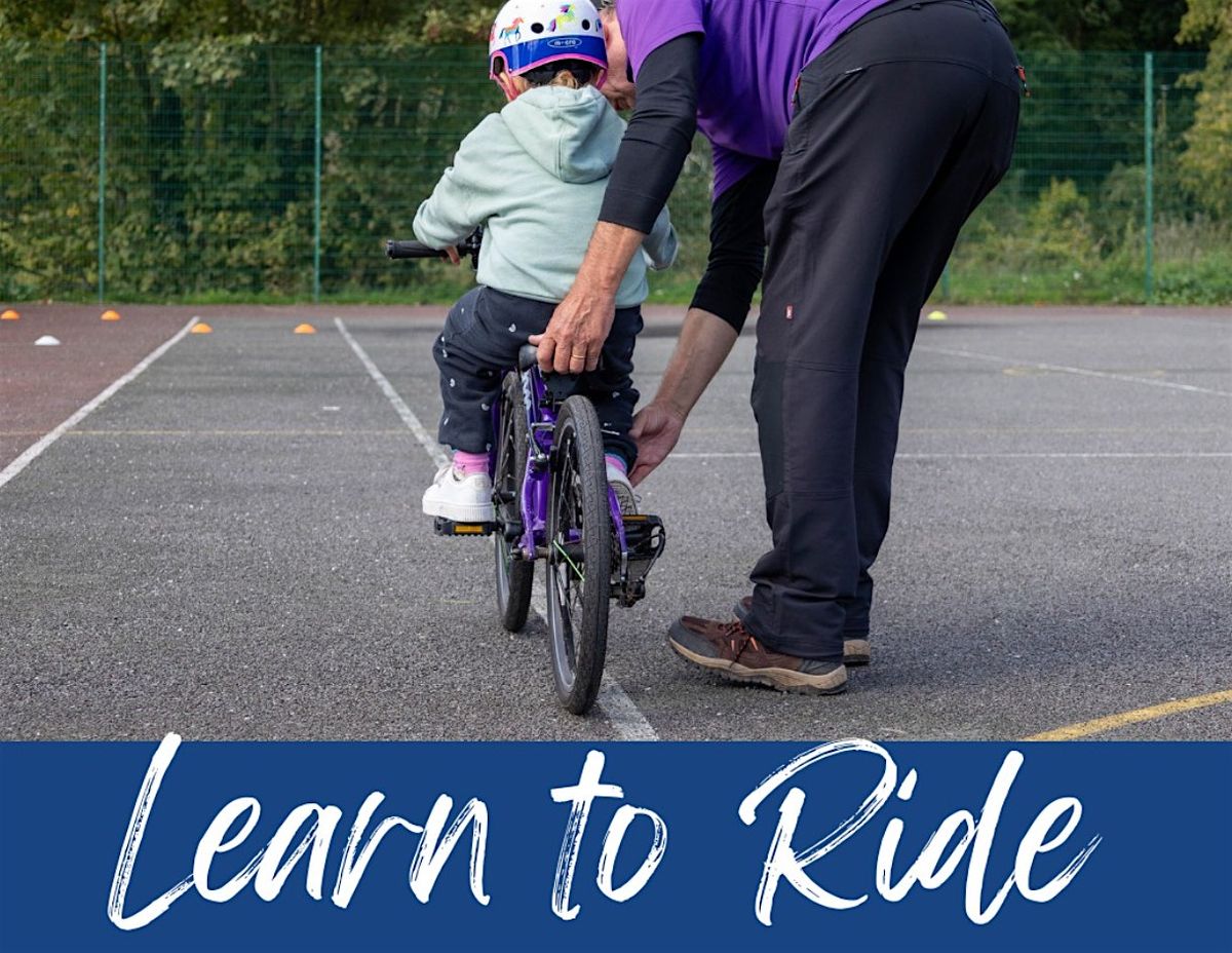 Learn to Ride - Friday 31st May, 12:30pm (BS), Car Park next to Charrington House office complex ...