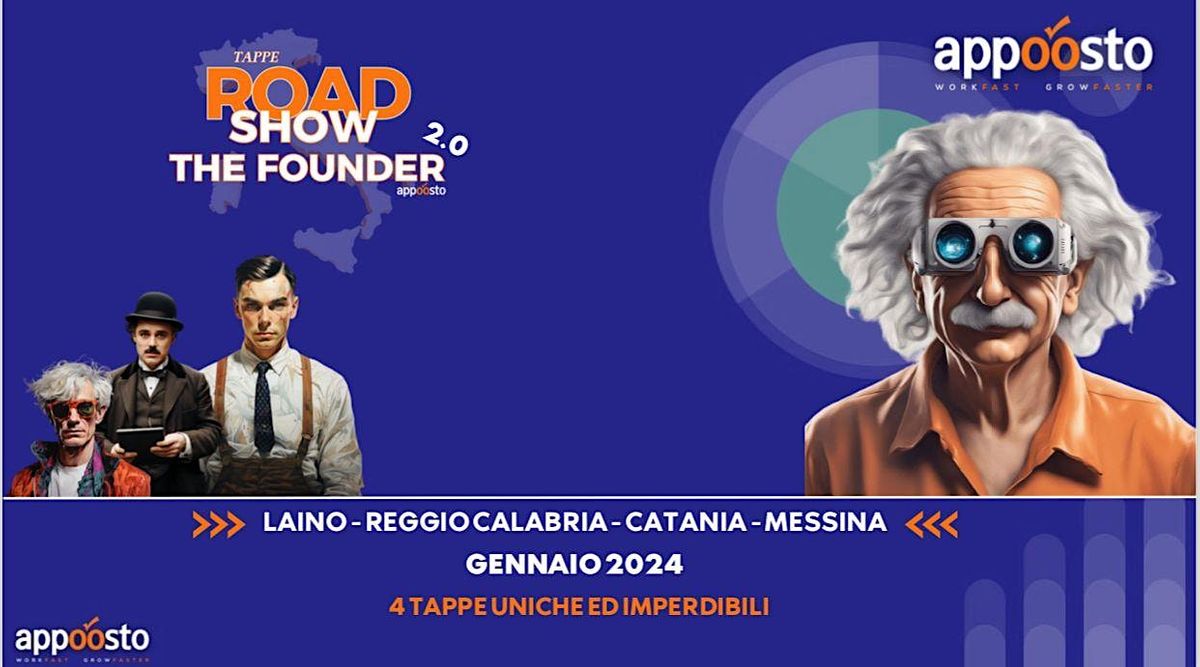 THE FOUNDERS, Royal Palace Hotel Messina, 26 January 2024 | AllEvents.in