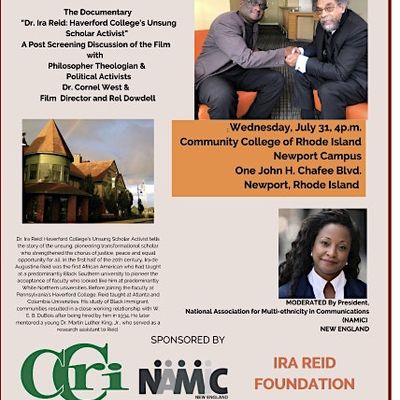 Ira Reid:Haverford Colleges Unsung Scholar, A Documentary, Newport ...