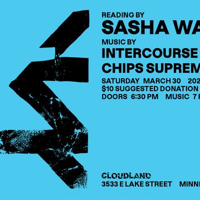 Sasha Warren book release/reading-music by Intercourse and Chips ...