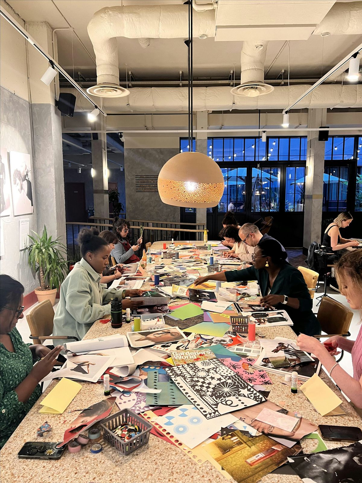 Collage Club at Bermonds Locke, Bermonds Locke, Tower Bridge, London ...