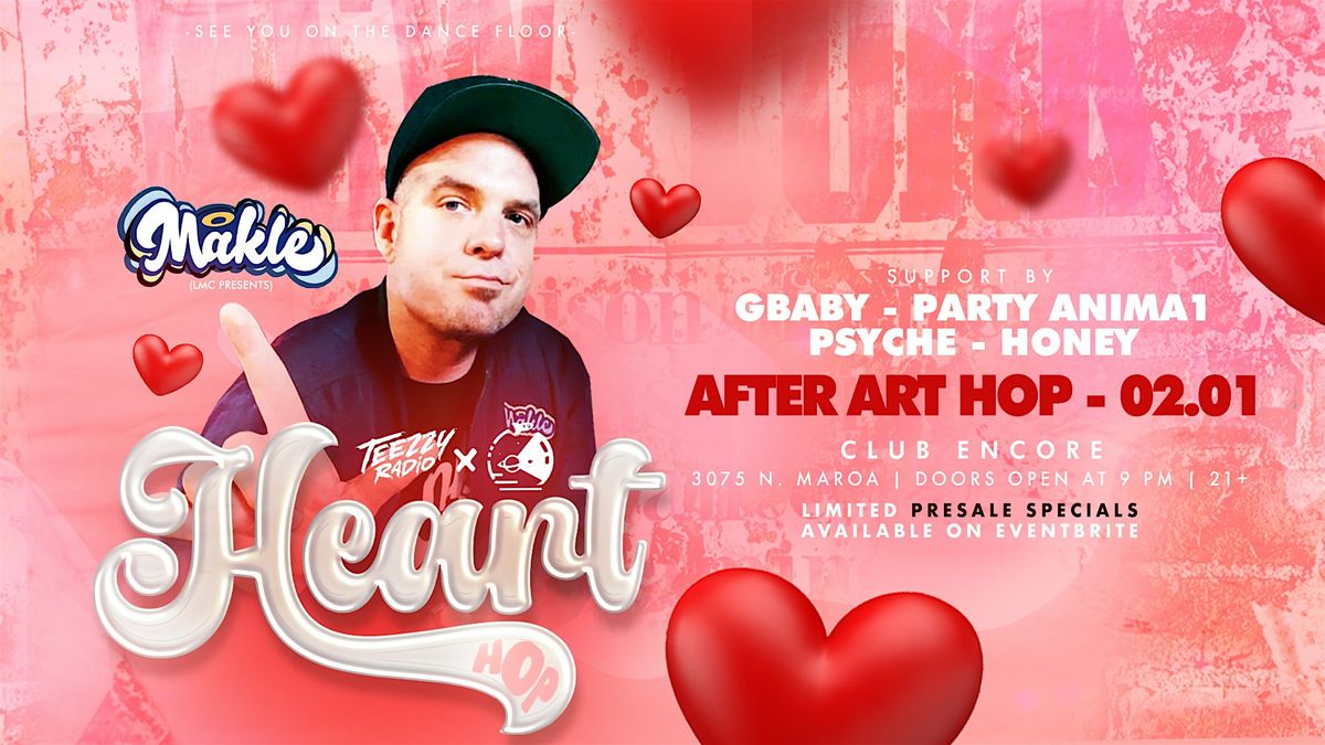 Teezzy Radio X Bon Voyage Entertainment Presents Heart Hop, Club Encore ...