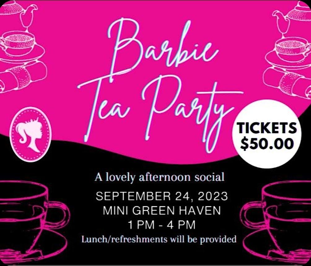 Barbie Tea Party, Mini Green Havens, Fort McMurray, 24 September 2023 ...