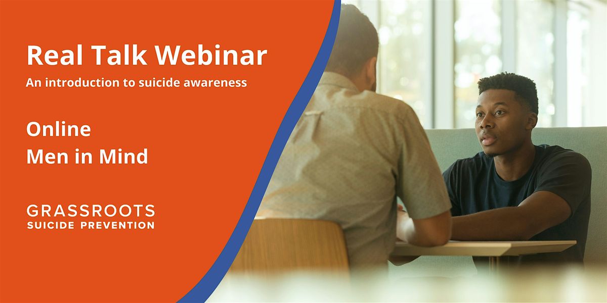 Real Talk Webinar - Men in Mind, May 28 2024 | Online Event | AllEvents