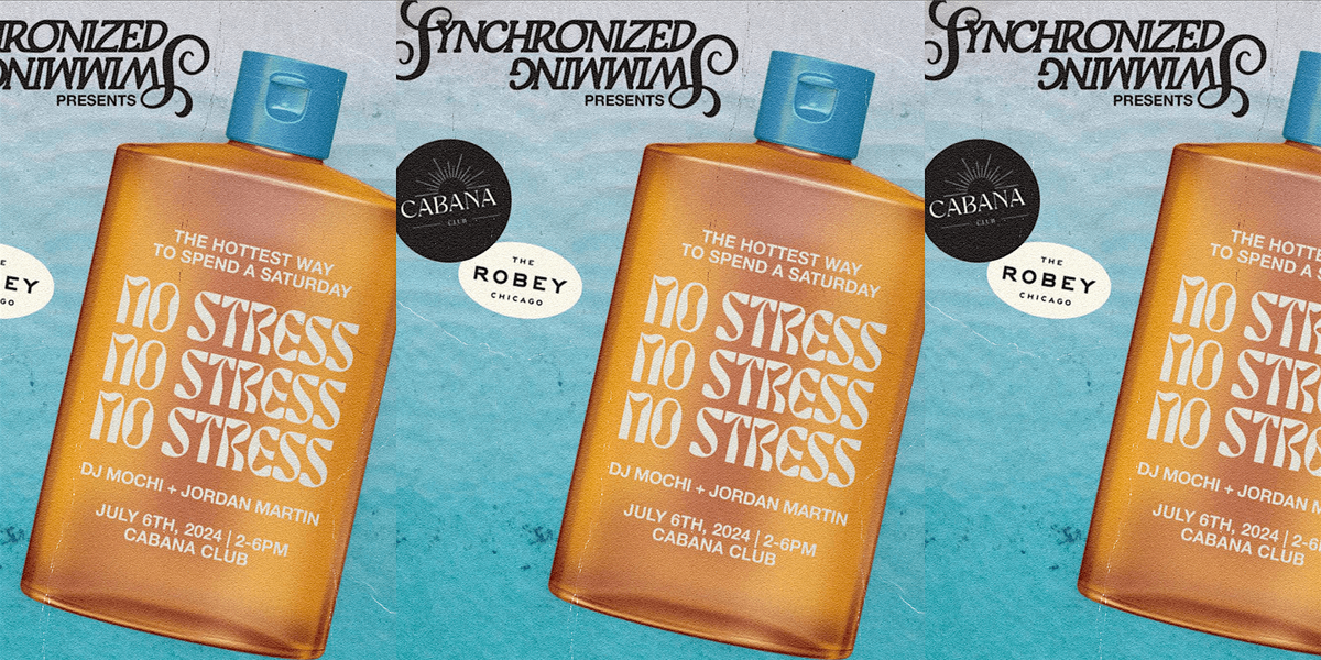 Synchronized Swimming presents... No Stress with DJ Mochi & Jordan ...
