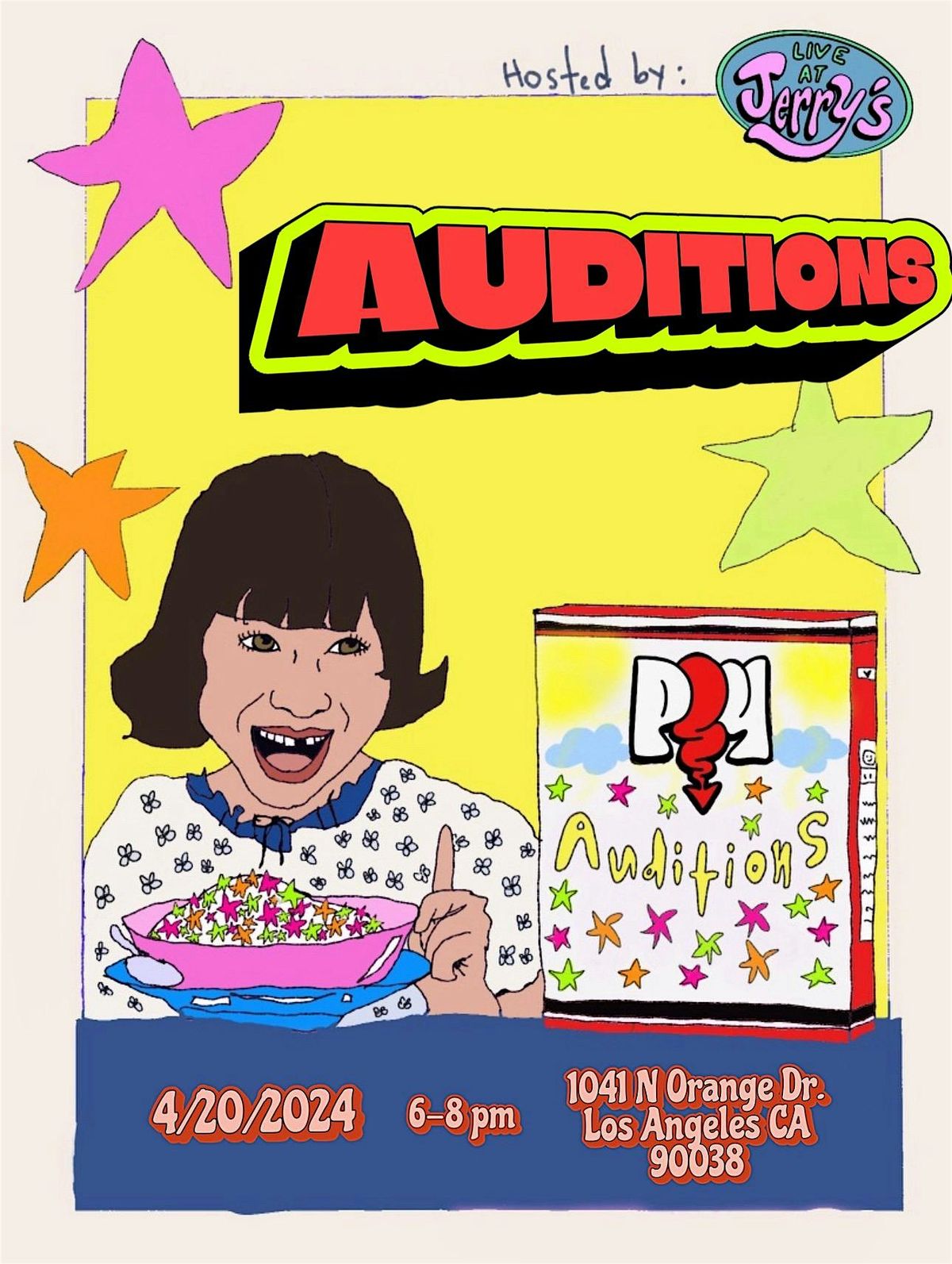 PSY SOUND AUDITIONS WITH LIVE AT JERRY’S, Accidental Chaos, Los Angeles ...